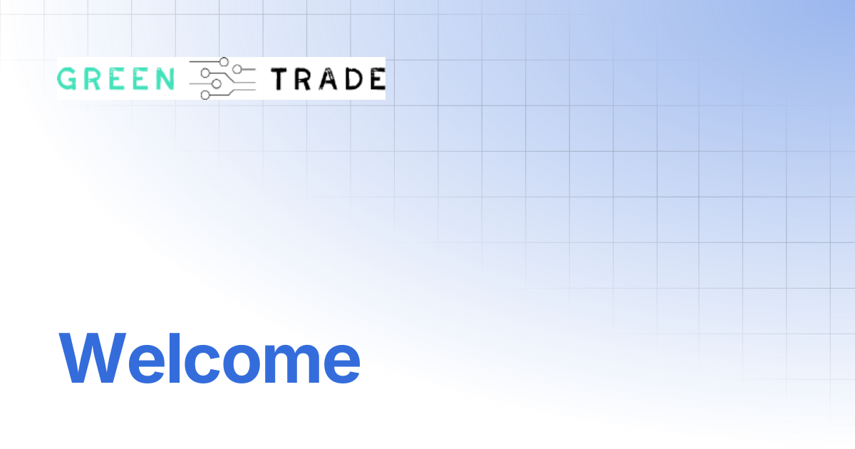 Welcome | GreenTrade